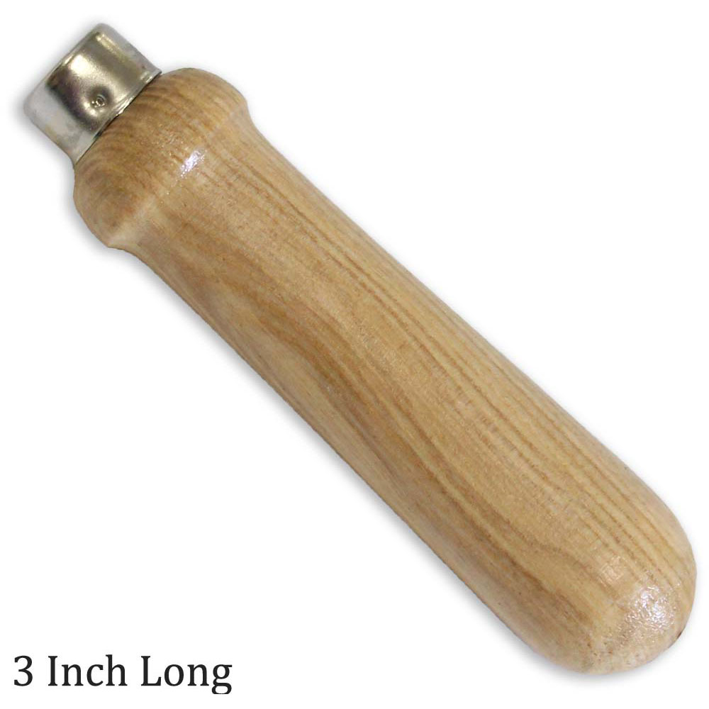 ARTESIA TOOL (2 Pack) 3" (7.6 cm) Wooden Handle for Files & Chisels ...