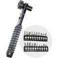 ARTESIA TOOL 21 Piece Screwdriver Bit Set | Reversible Ratcheting ...