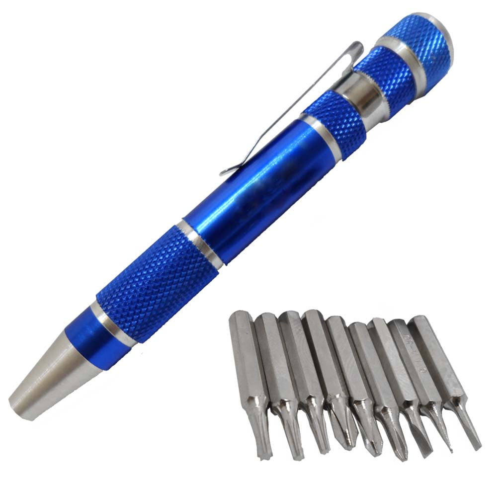 ARTESIA TOOL 9-In-1 Aluminum Precision Screwdriver Set | Phillips ...