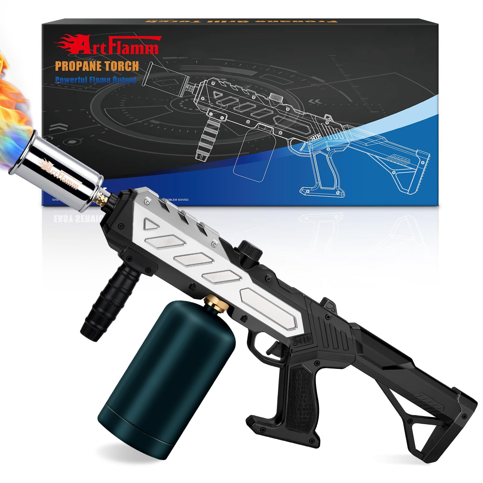 ARTFLAMM Portable Propane Igniter, Detachable Multi-purpose Ignition ...