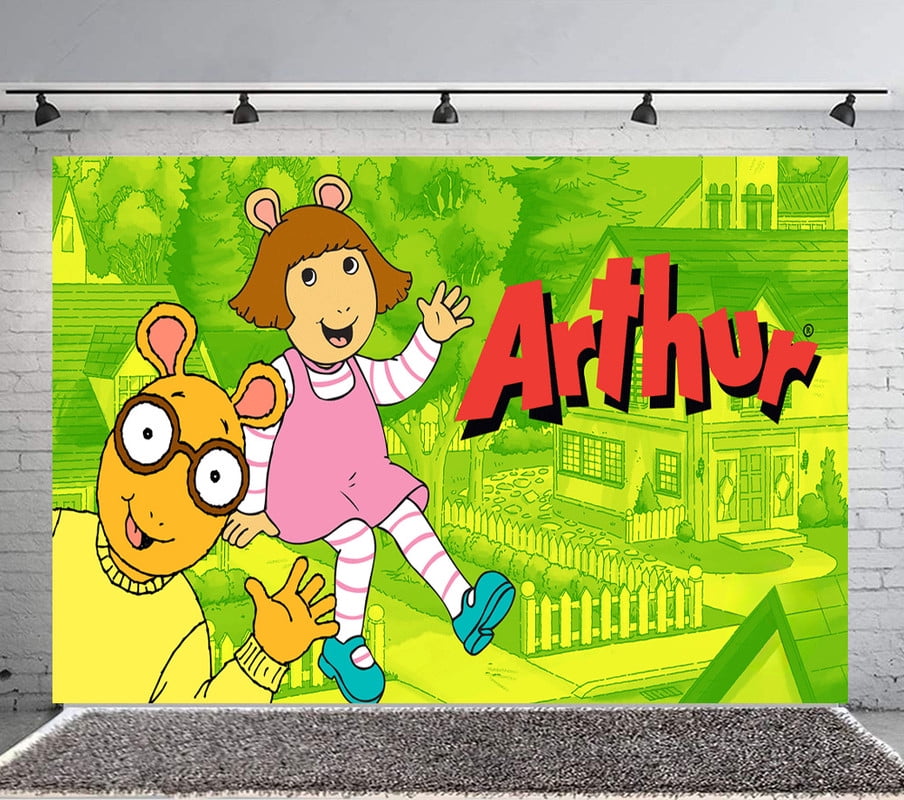ARTHUR Backdrop Banner Party Supplies Poster Movie Theme Background for ...