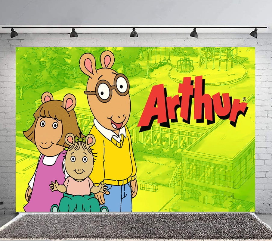 ARTHUR Backdrop Banner Party Supplies Poster Movie Theme Background for ...