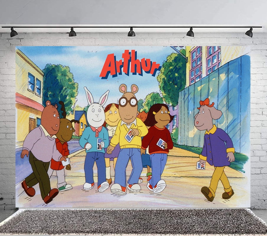 ARTHUR Backdrop Banner Party Supplies Poster Movie Theme Background for ...
