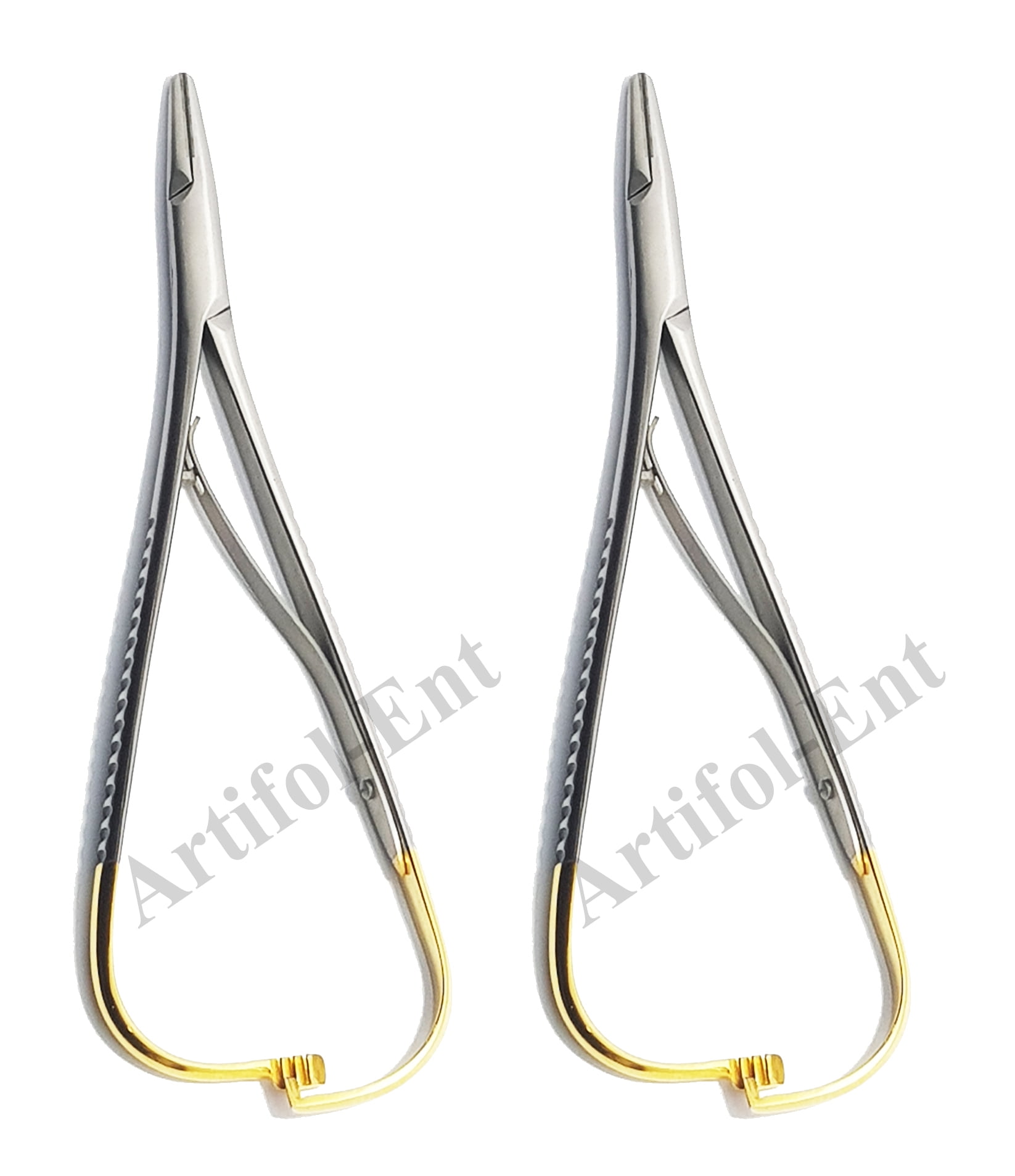 ARTIFOL TC Mathieu Needle Holder Driver with Tungsten Carbide Inserts ...