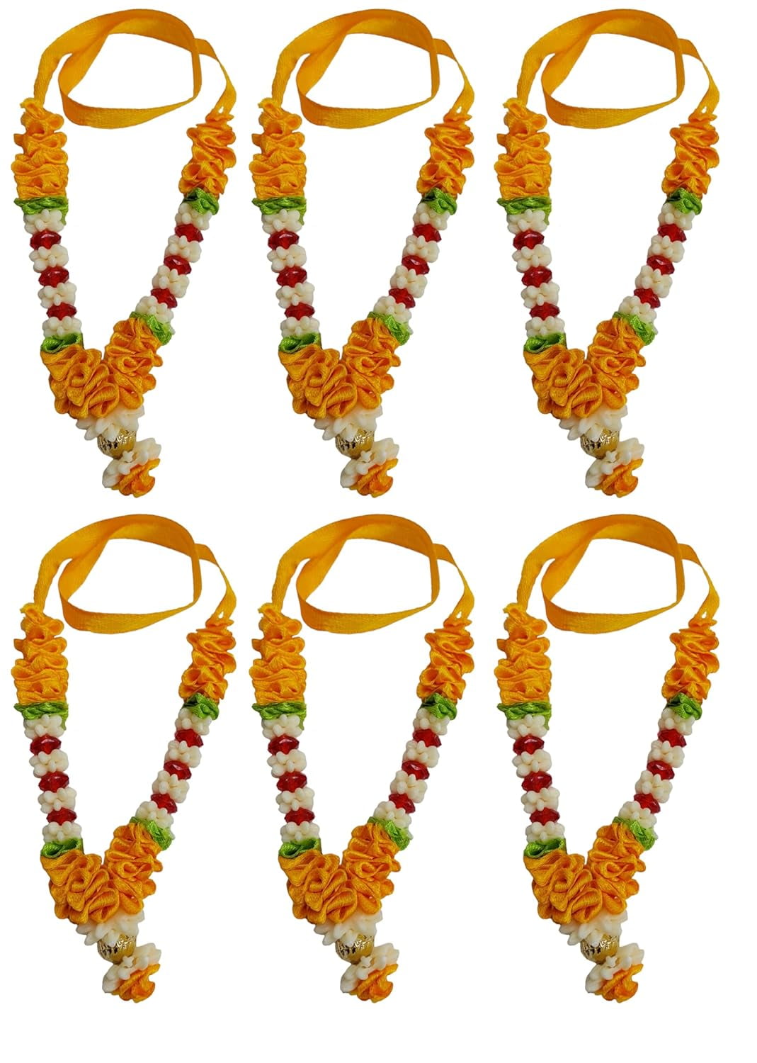 ARTISKRITI Small Ribbon Mala for God Idols and Statues Pooja Haar for ...