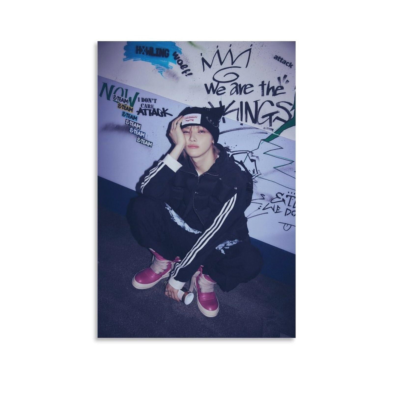 ARTIST IDOLS Nicholas &TEAM First Howling Me NOW HANDSOM Poster ...