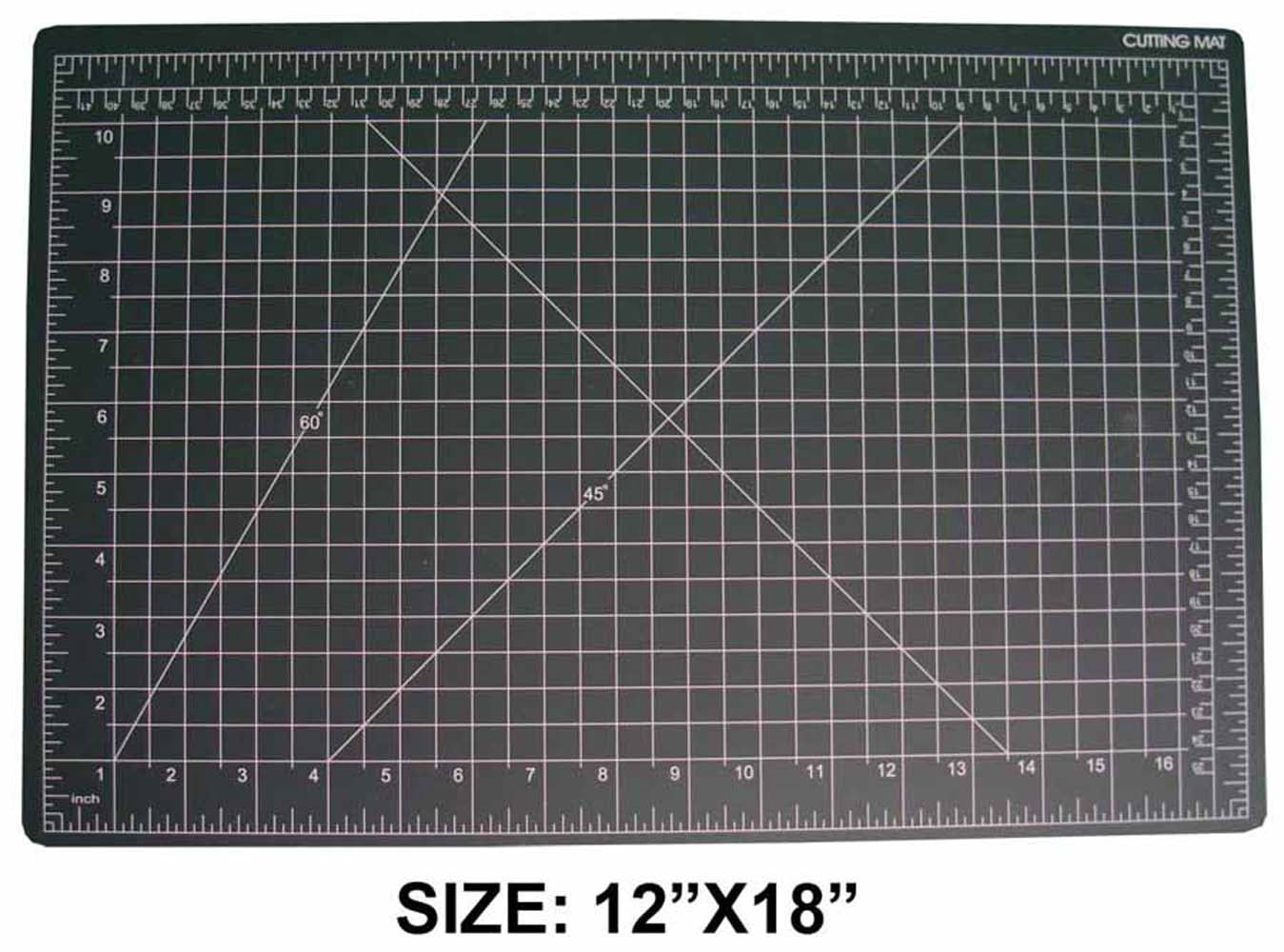ARTIST'S BEST 12" x 18" (30.5 cm x 45.7 cm) Black Cutting Mat | Pre ...