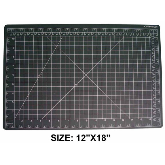 ARTIST'S BEST 12" x 18" (30.5 cm x 45.7 cm) Black Cutting Mat | Pre ...