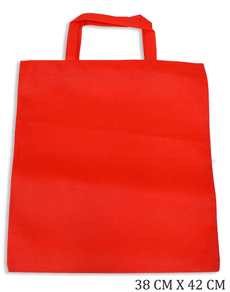 ARTIST'S BEST (2 Pack) Short-Handled Cloth Reusable Bags | 38 x 42 cm ...