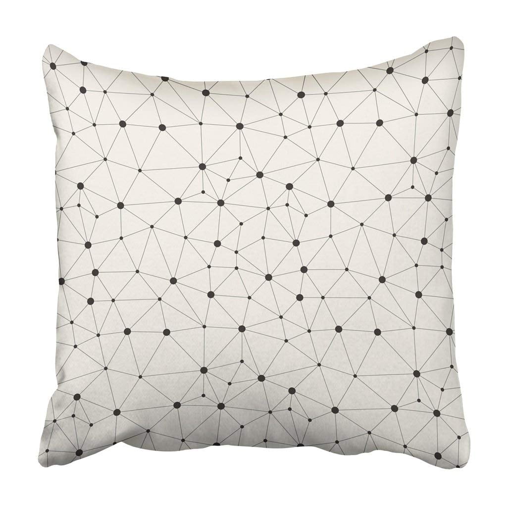 ARTJIA Irregular Abstract Linear Grid With Circles In Nodes Graphial ...