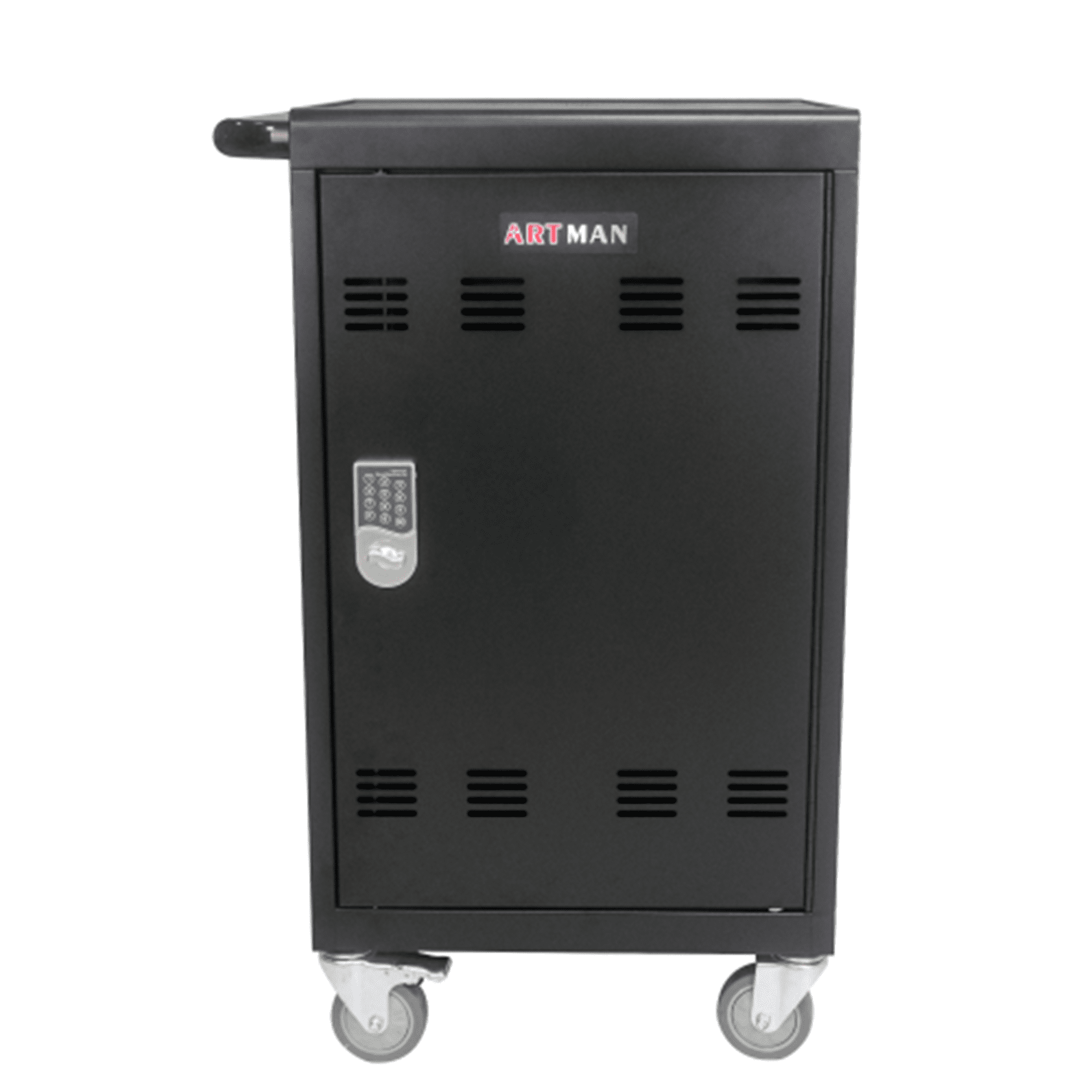 ARTMAN Fully Assembled 30-Device Chromebook Charging Cart - Locking ...