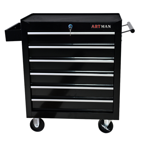 ARTMAN Rolling Tool Chest, 6 Drawer Tool Box with Wheels, Heavy Duty Industrial Service Cart ...