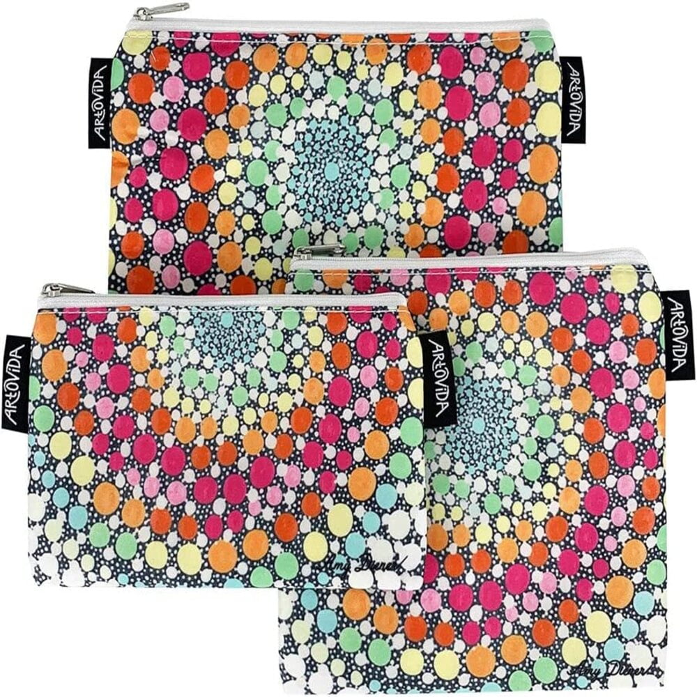 ARTOVIDA Artists Collective Designer Reusable Lunch Baggies | Snack and ...