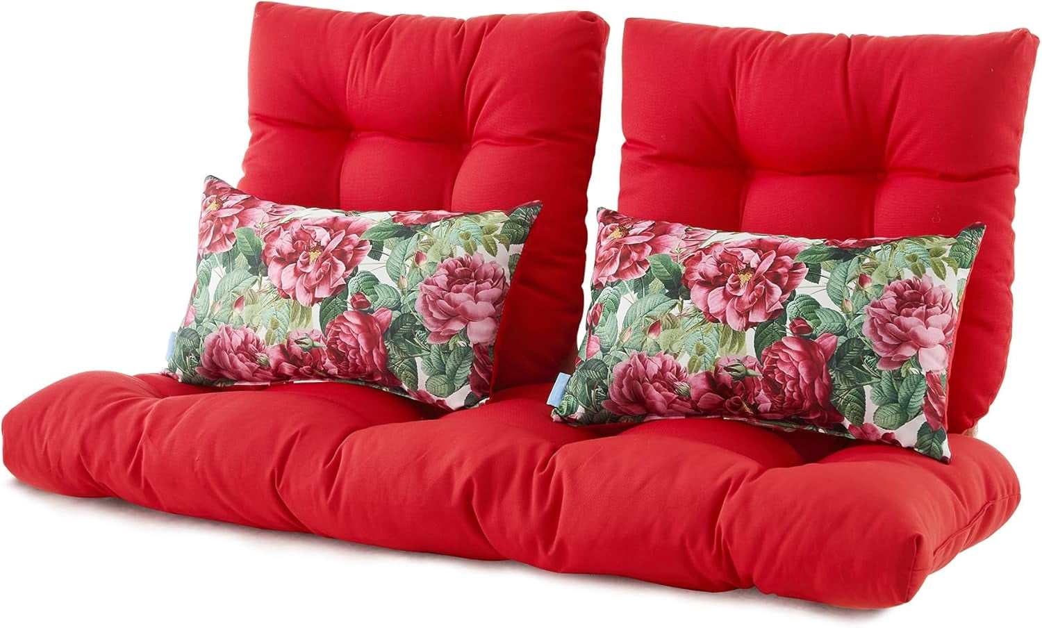 ARTPLAN Outdoor Cushions Loveseat All Weather Chair Cushions Bench ...