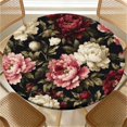 ARTSLION Elastic Tablecloth For Round Tables, Waterproof Tablecover For ...
