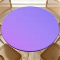 ARTSLION Elastic Tablecloth For Round Tables, Waterproof Tablecover For ...