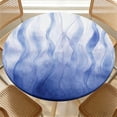 ARTSLION Elastic Tablecloth For Round Tables, Waterproof Tablecover For ...