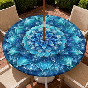 Zippered Umbrella Tablecloth