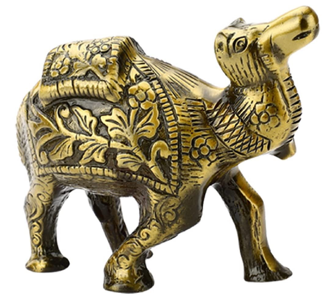 ARTSMART Metal Camel Showpiece Camel Idol for Vastu Home Deocr Statue ...