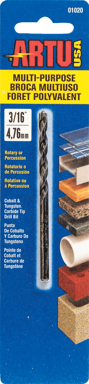 ARTU General Purpose Drill Bit - Pack of 4 — Professional & DIY Use ...