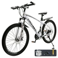 Mongoose Bash Aluminum Suspension Mountain Bike, 21 Speeds, 26-Inch ...