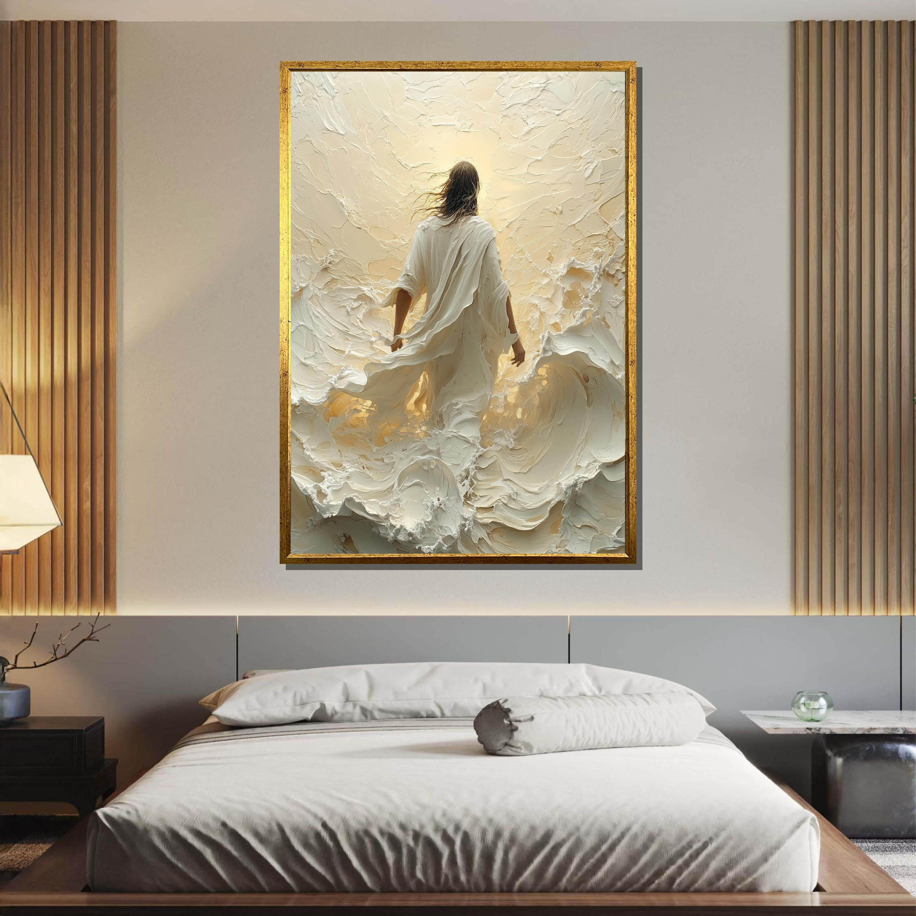 ARTVORA Spiritual Jesus Wall Art - Inspirational Decor for Home or ...