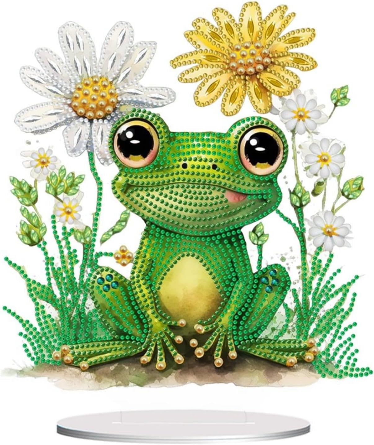 ARTopod DIY Diamond Desktop Ornament Special Shaped Crystal Flowers ...