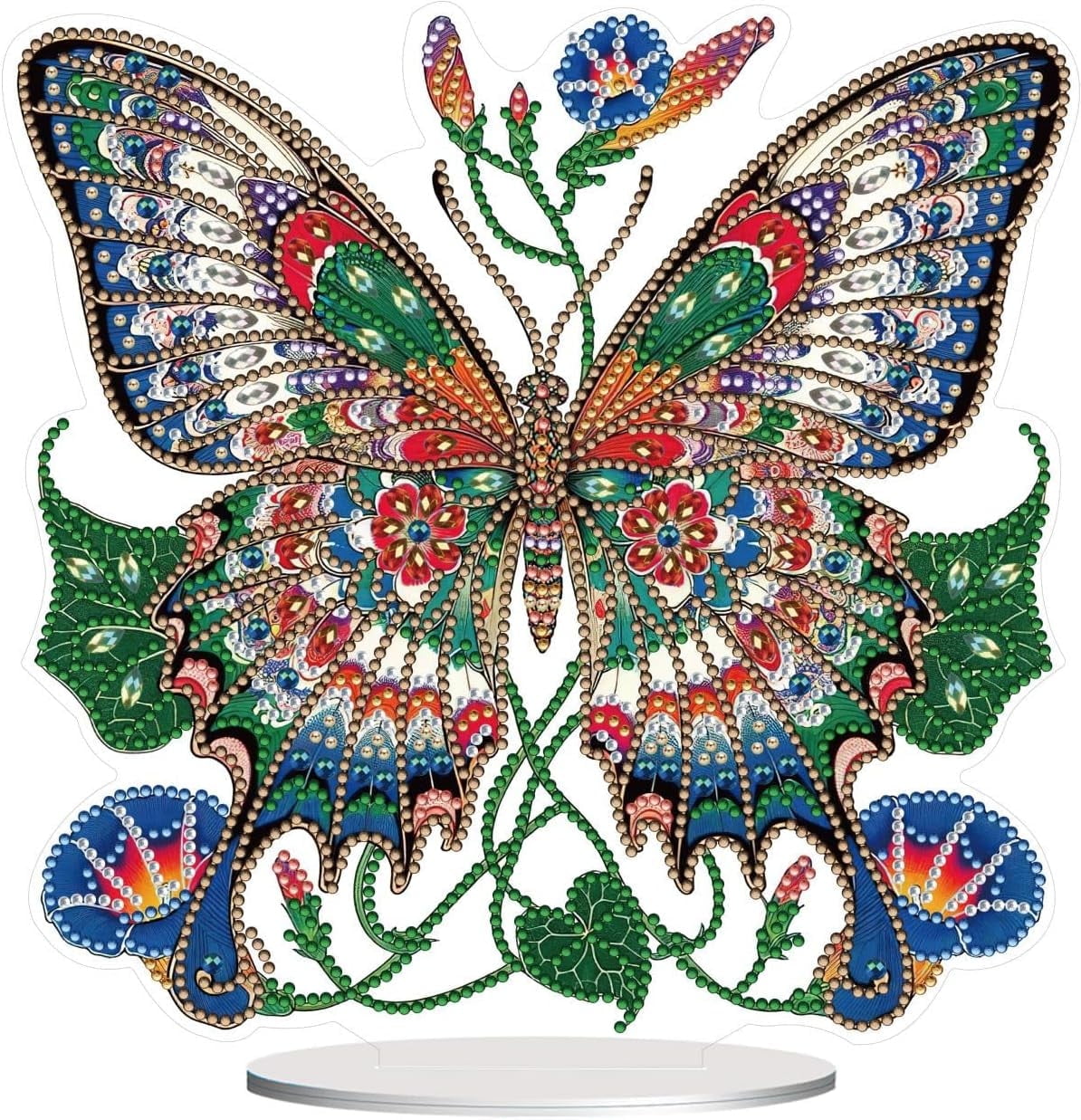 ARTopod DIY Diamond Desktop Ornament Special Shaped Crystal Flowers ...