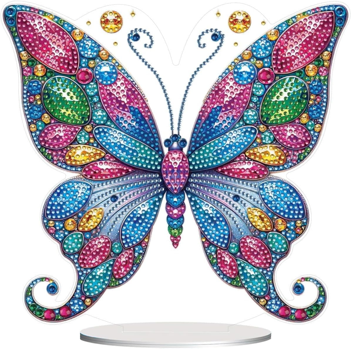 ARTopod DIY Diamond Desktop Ornament Special Shaped Crystal Flowers ...