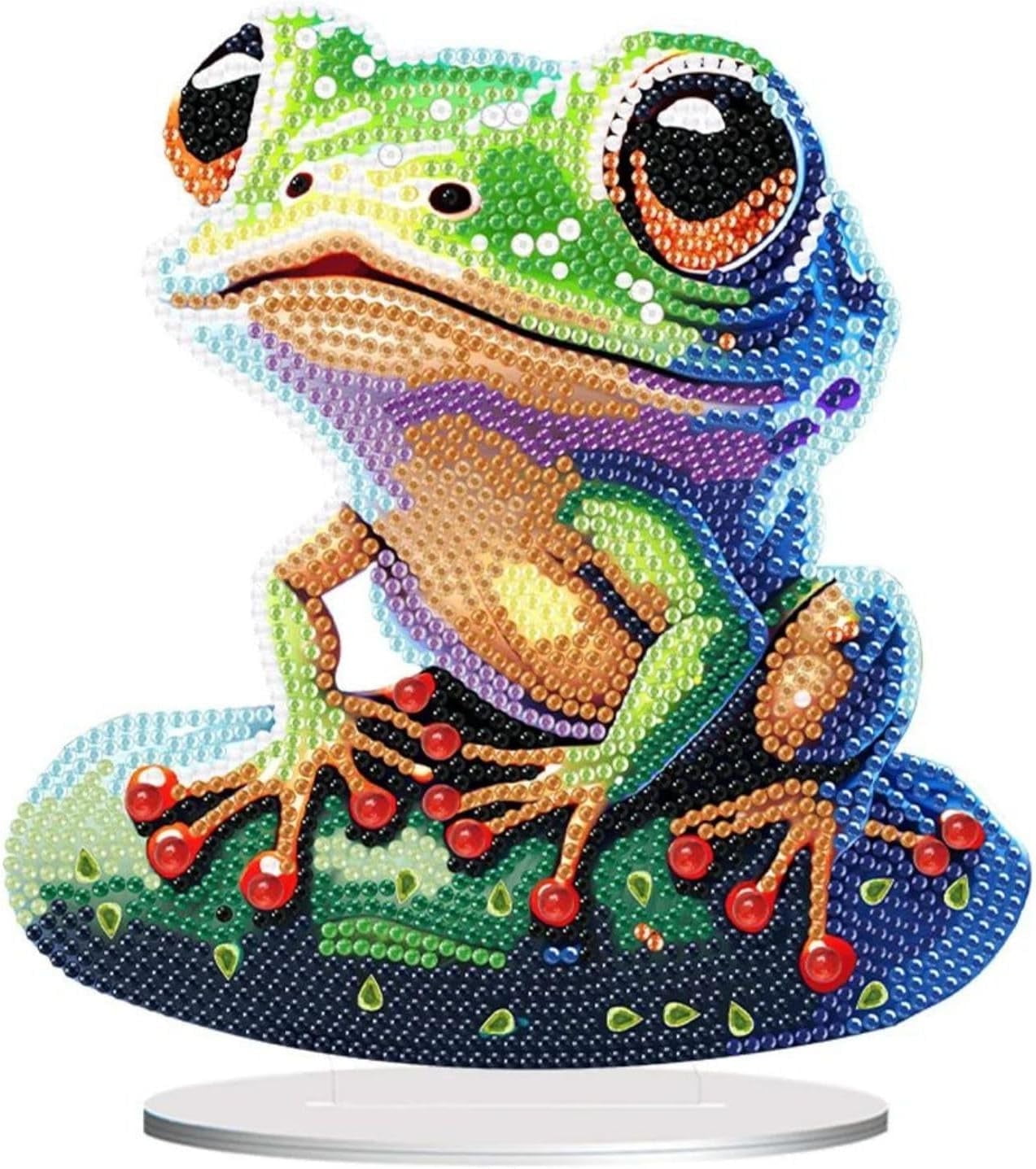 ARTopod DIY Diamond Desktop Ornament Special Shaped Crystal Frog ...