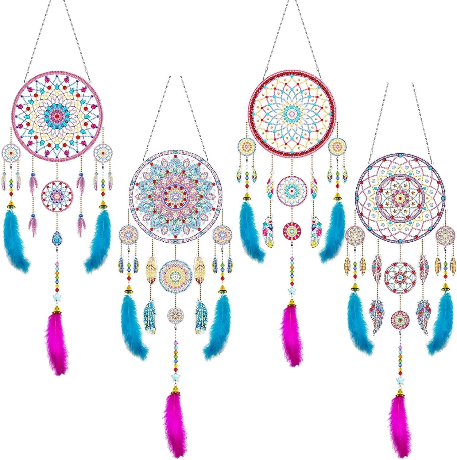 ARTopod DIY Diamond Dream Catcher Pendant Special Shaped Crystal ...