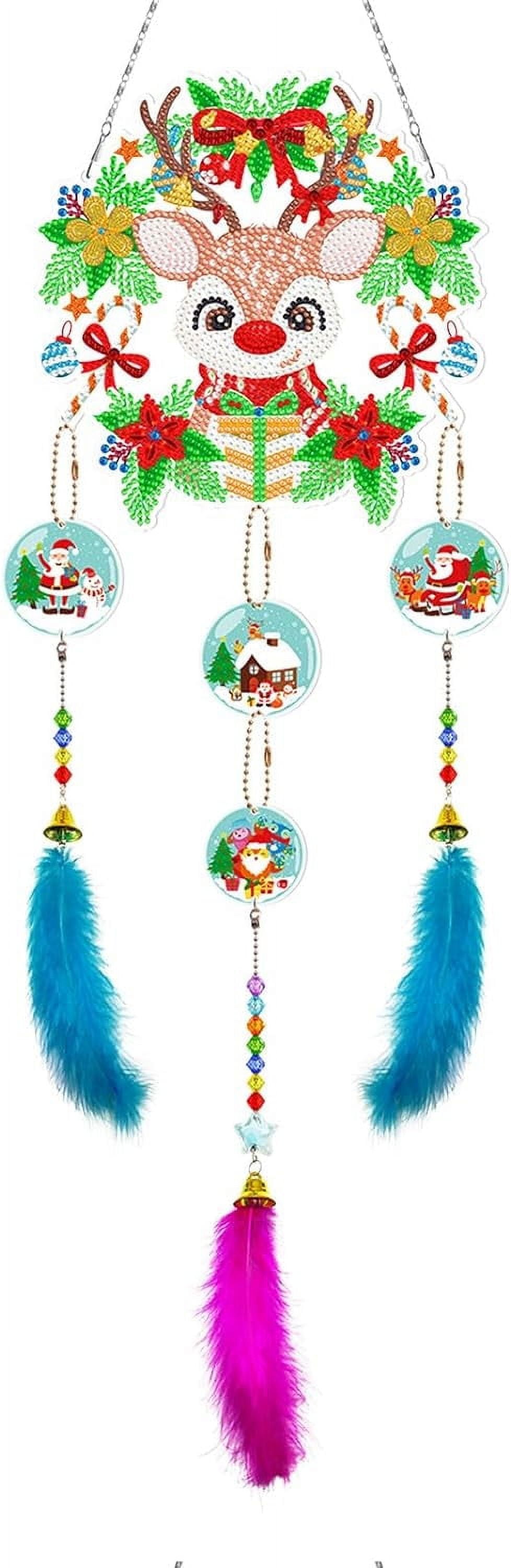 ARTopod DIY Diamond Dream Catcher Pendant Special Shaped Crystal ...