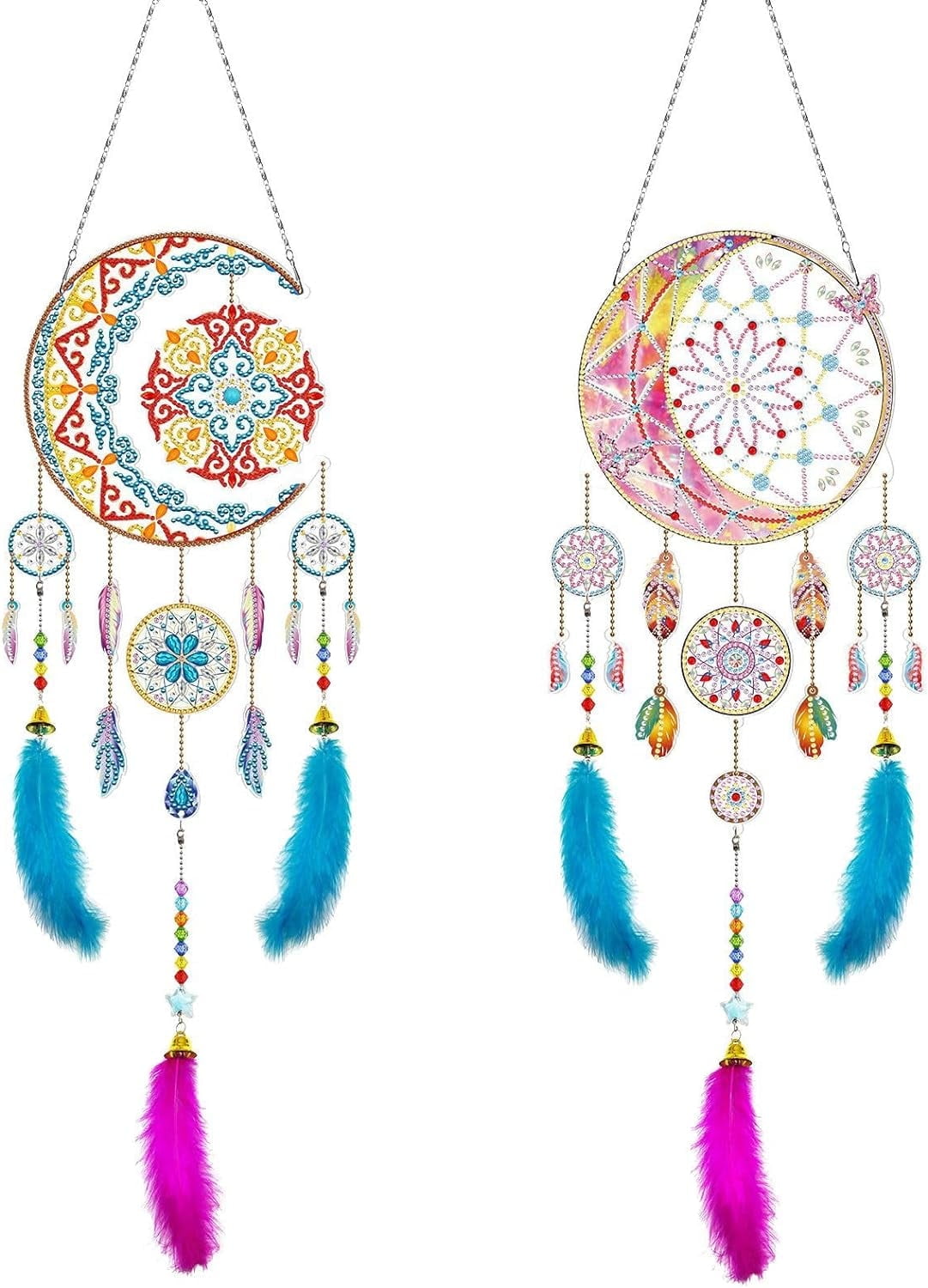ARTopod DIY Diamond Dream Catcher Pendant Special Shaped Crystal ...