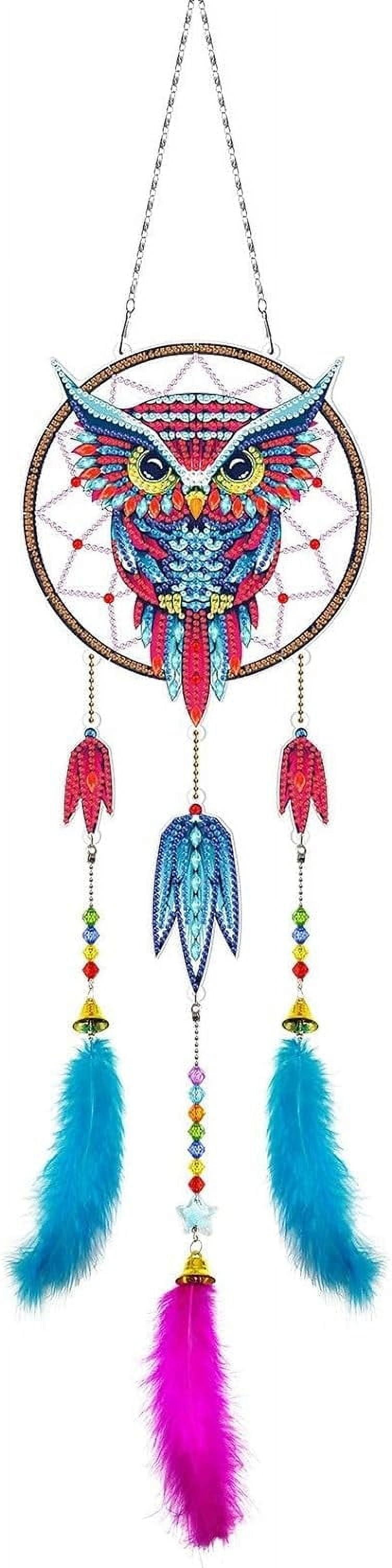 ARTopod DIY Diamond Dream Catcher Pendant Special Shaped Crystal ...