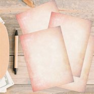 Vintage Decorative Lined Stationery Paper (8.5 x 11 In), 48 Sheets ...