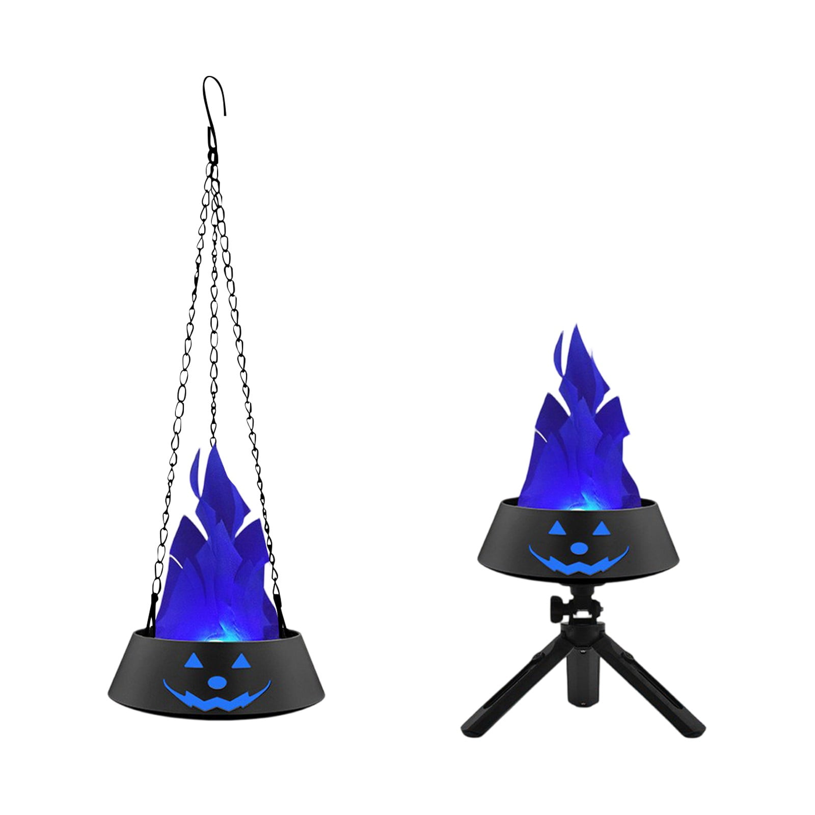 ARUTOOY Halloween LED Fake Fire Flame Simulated Flame Effect Light ...