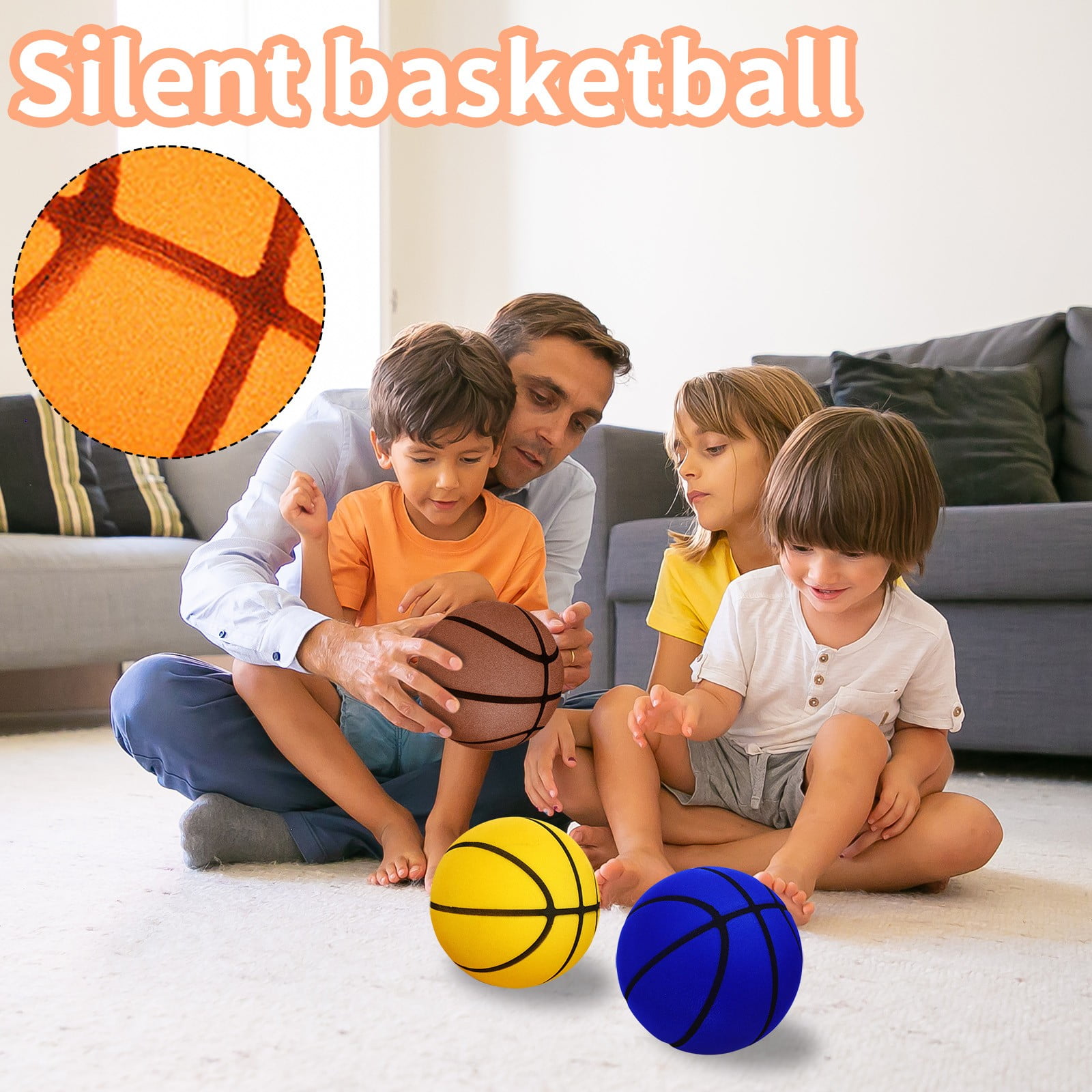ARUTOOY Indoor Basketball Silent Dribble Dream Silent Basketball High ...