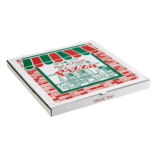 ARVCO Corrugated Pizza Boxes, 8" x 8", Kraft, Pack Of 50 Boxes ...