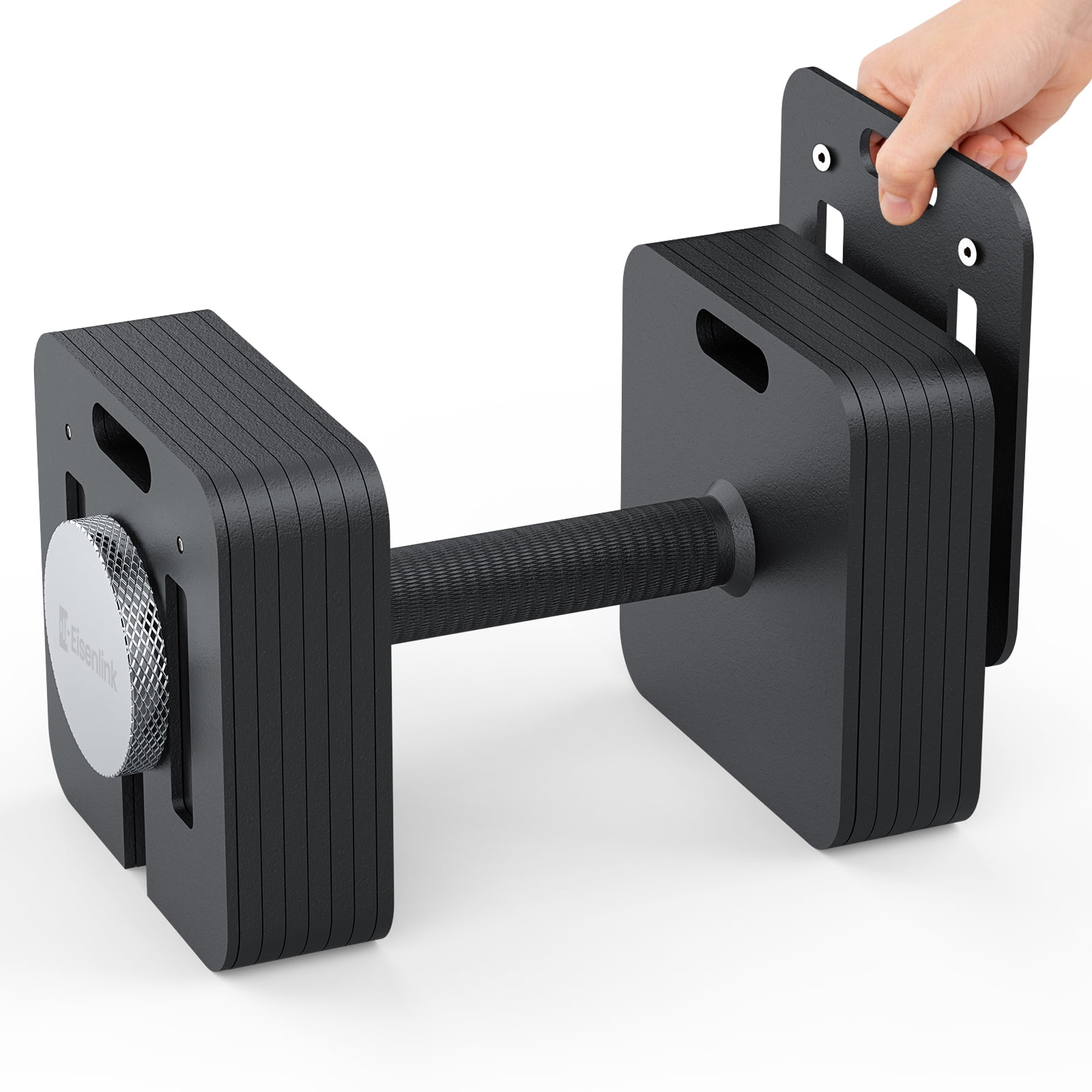 ARVIVO 80lb Adjustable Dumbbell Set with 6×12lb Increments & 10lb ...
