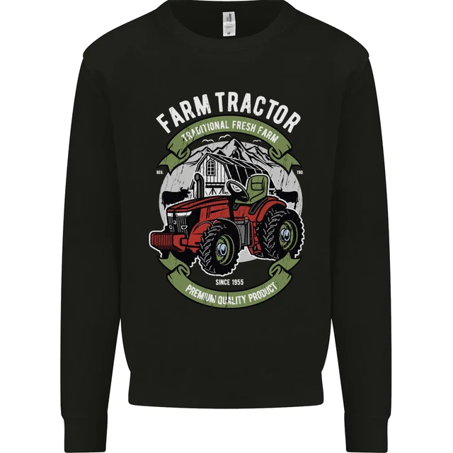 ARVY Farm Tractor Farming Farmer Sweatshirt - Walmart.com