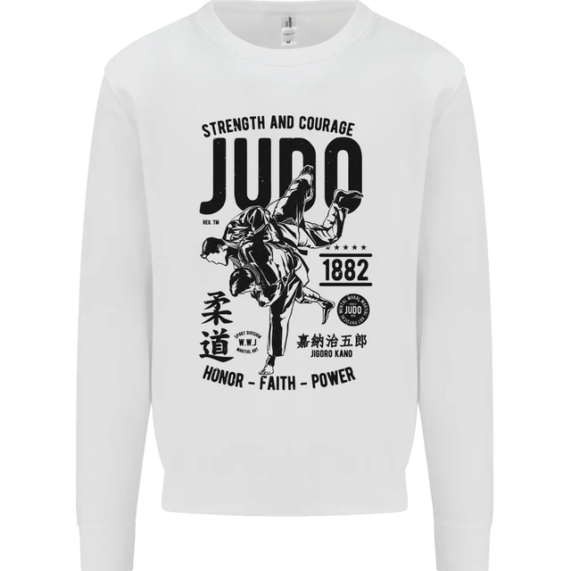 ARVY Judo Strength and Courage Martial Arts MMA Sweatshirt - Walmart.com