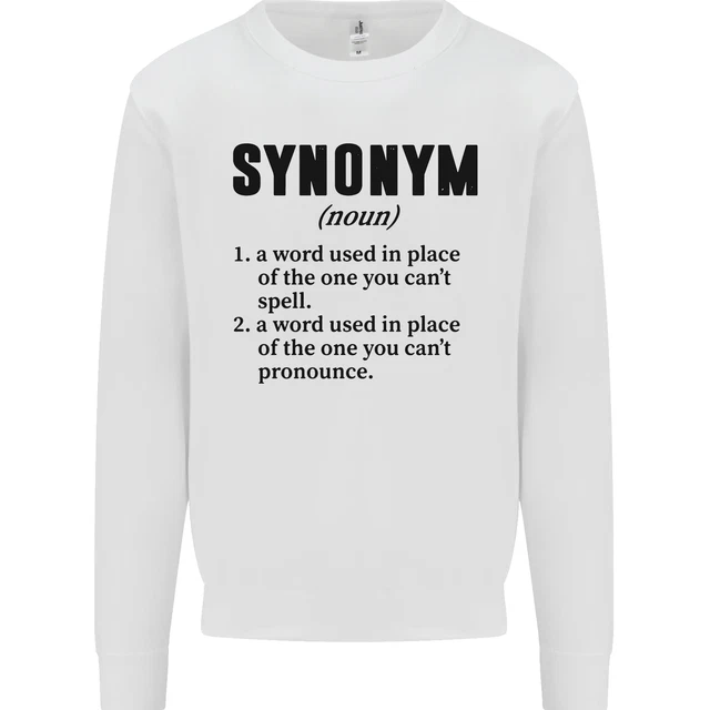 ARVY Synonym definition slogan sweater sweatshirt - Walmart.com