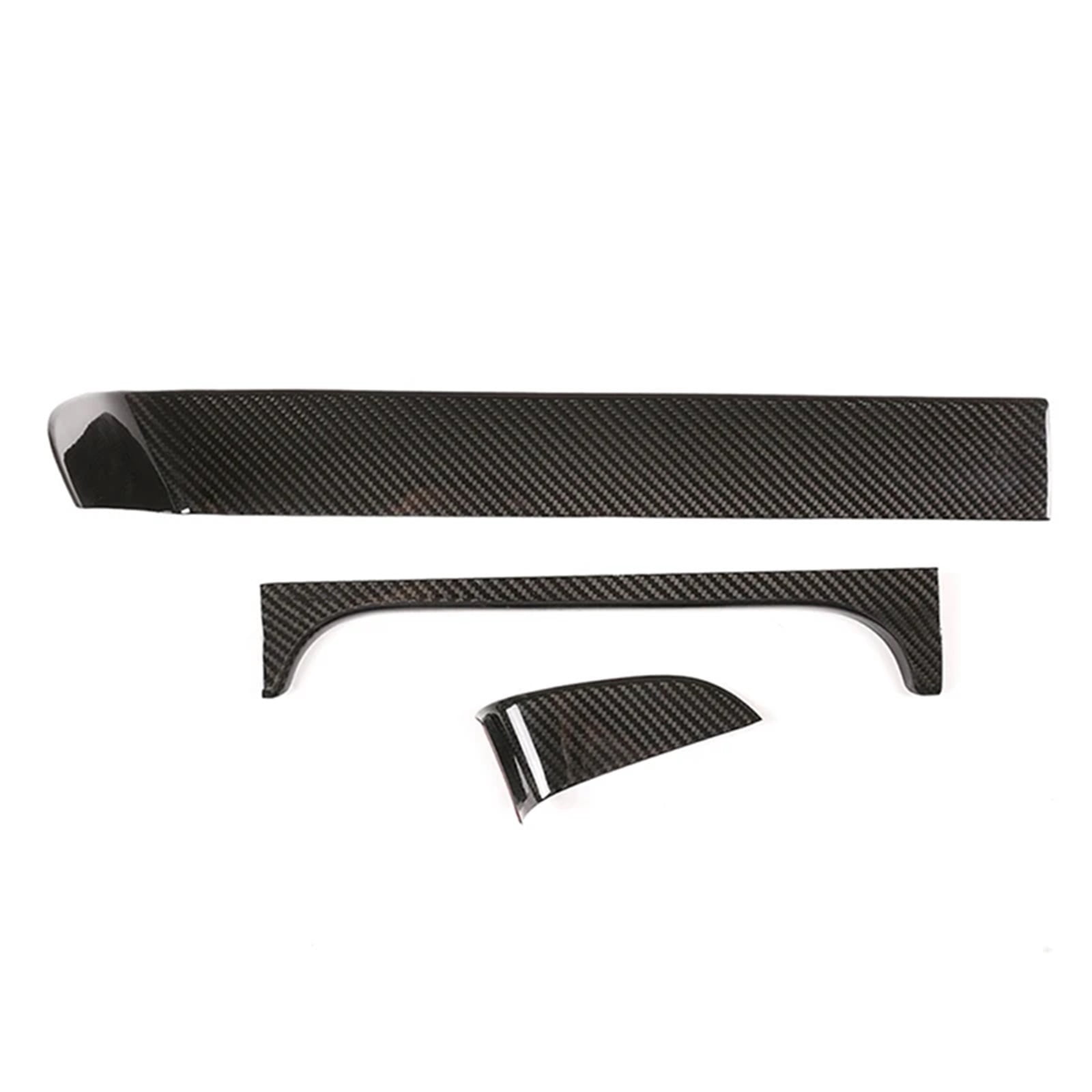 ARWOHS Dry Carbon Fiber Car Dashboard Display Screen Cover Trim ...