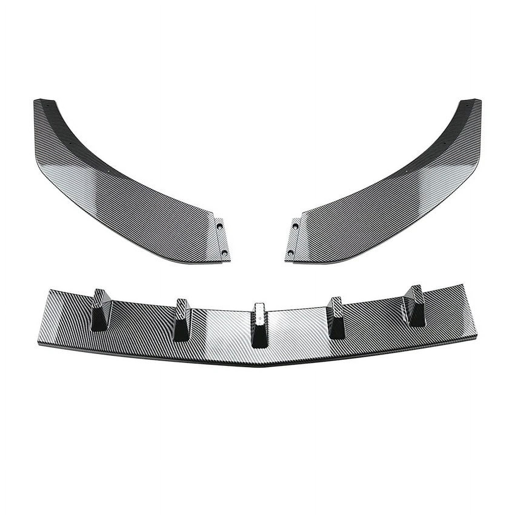 ARWOHS Front Bumper Lip Splitter Diffuser, Body Kits Spoiler, Bumper ...