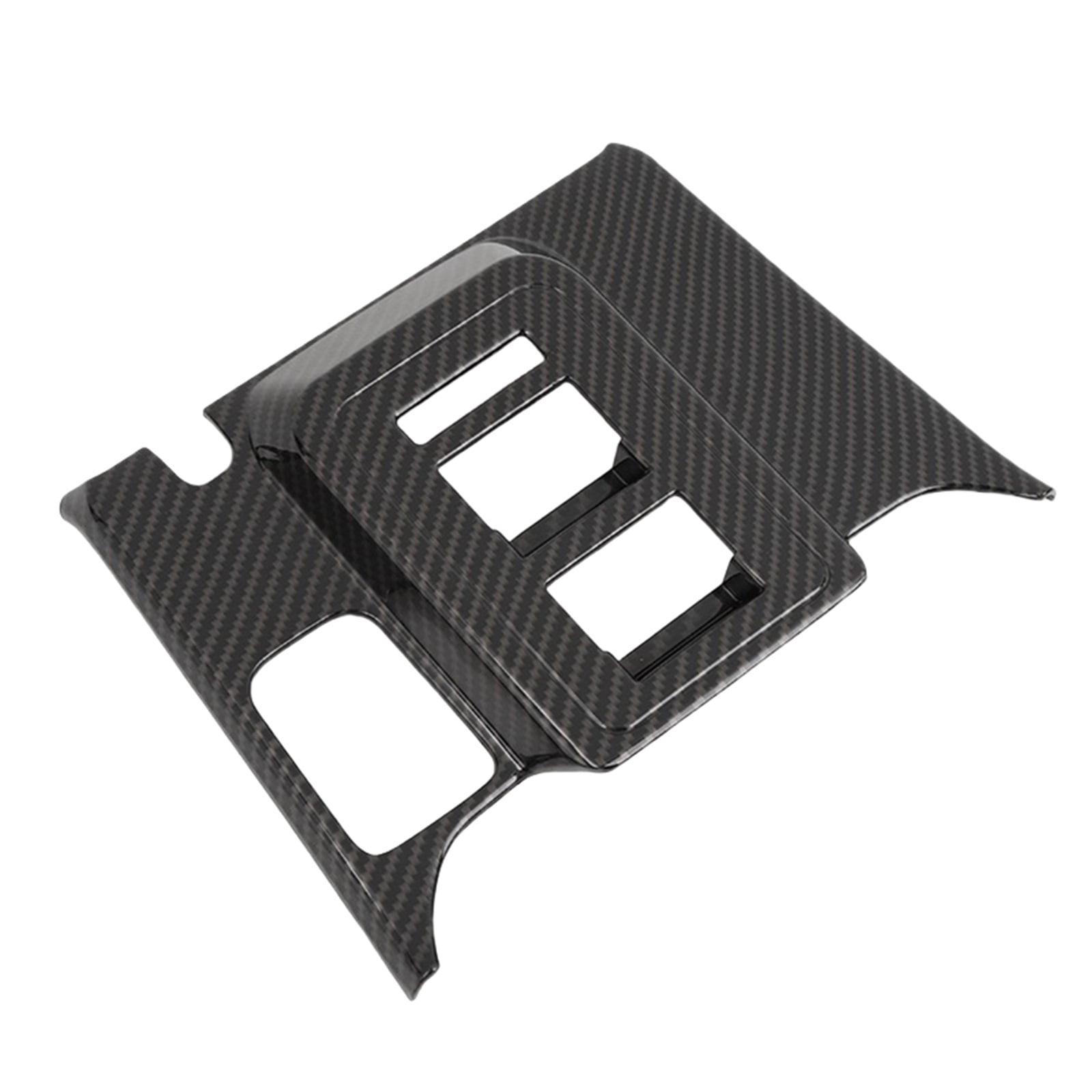 ARWOHS Window Lift Switch Control Panel Cover Trim, Carbon Fiber, for ...