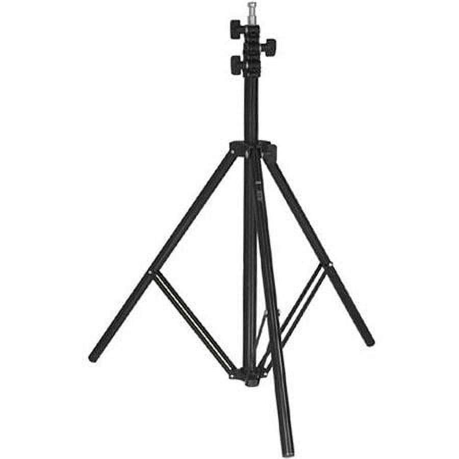 AS-01 Light Weight 8-6" Black Lightstand with 5/8" Mounting Stud ...