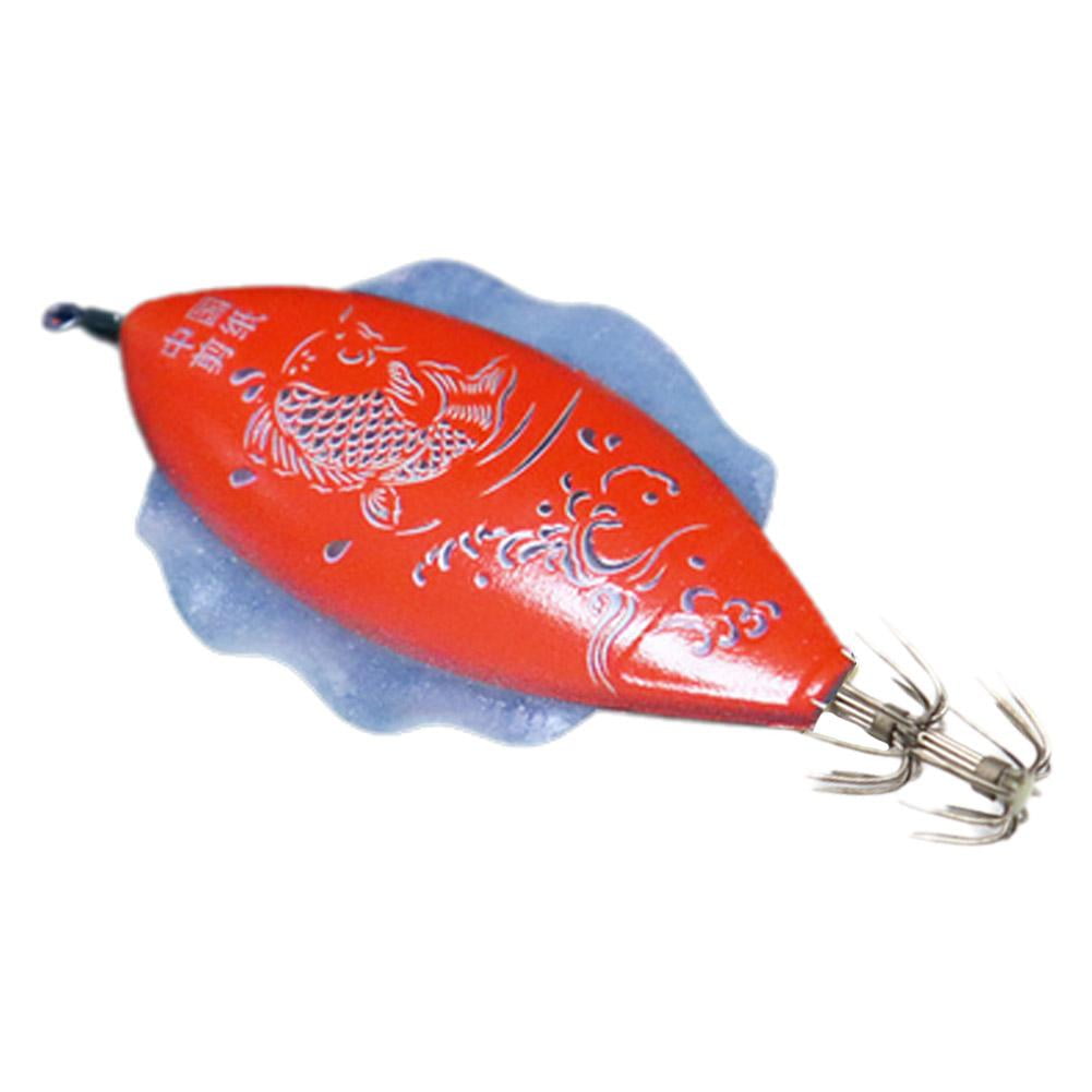 AS Hard Bait Glow Shrimp Hook Life like fish Crowns D9T9 Jigs Squid ...