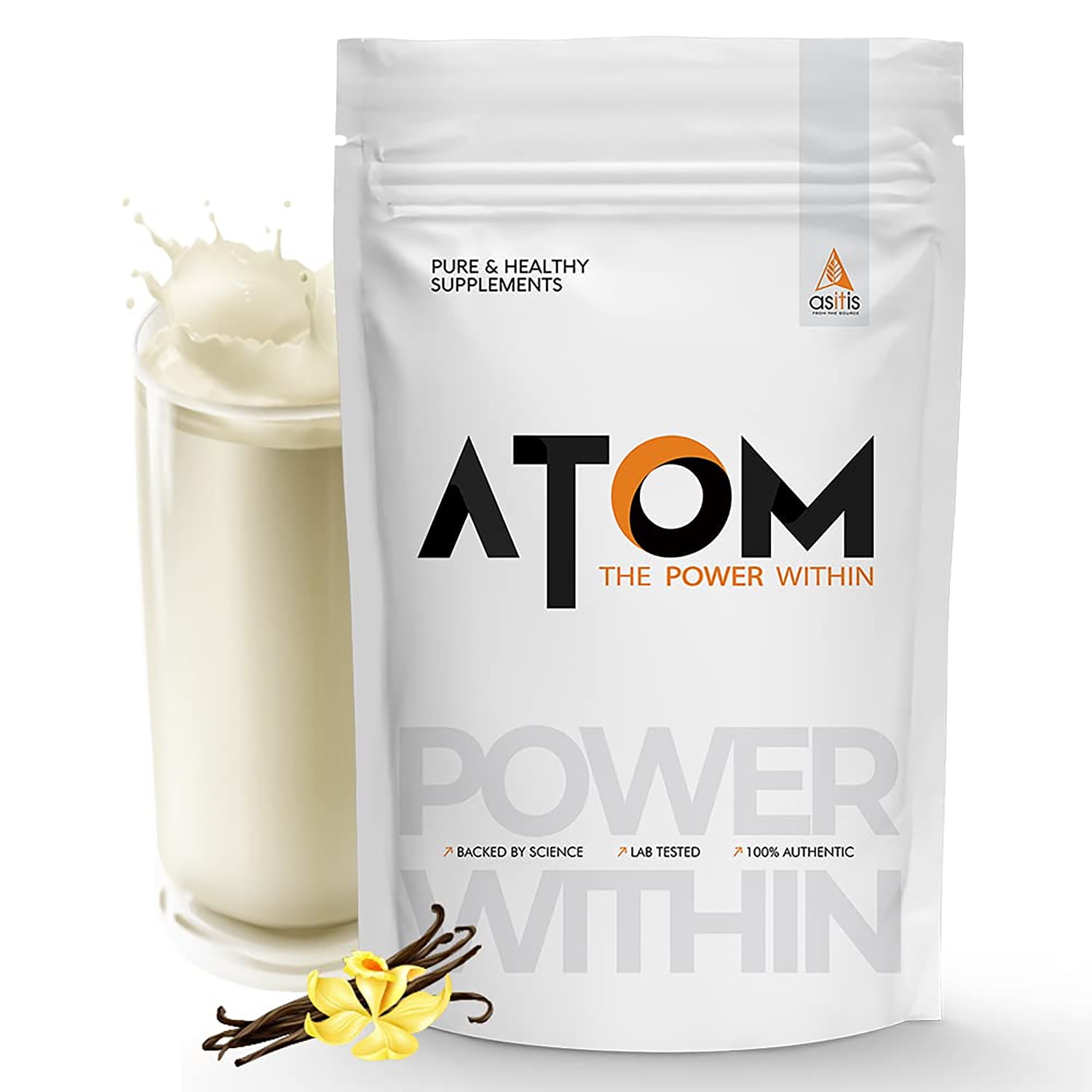 AS-IT-IS ATOM Whey Protein 1 kg with Digestive Enzymes USA Labdoor ...