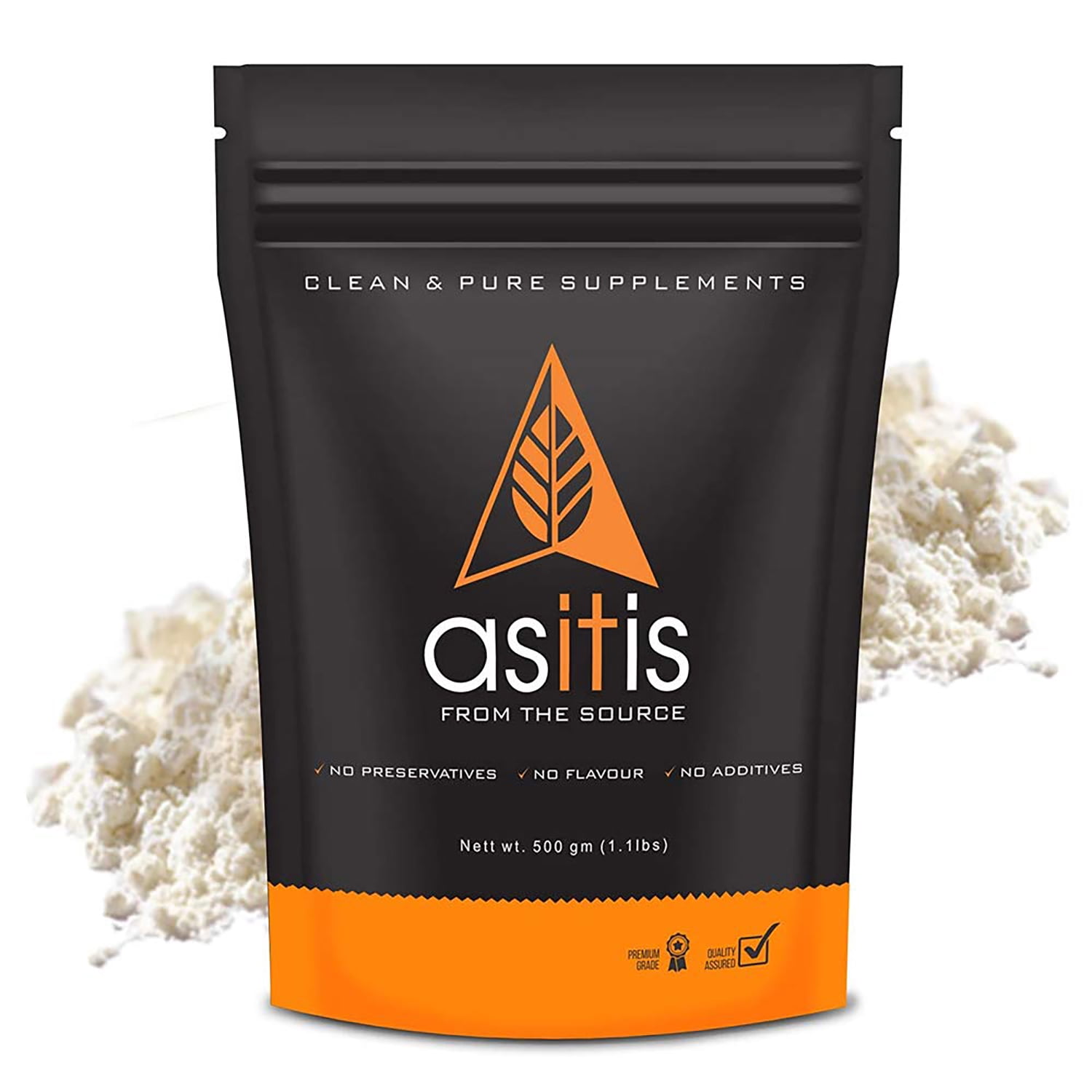 AS-IT-IS Nutrition Whey Protein Concentrate 80% Unflavored - Walmart.com