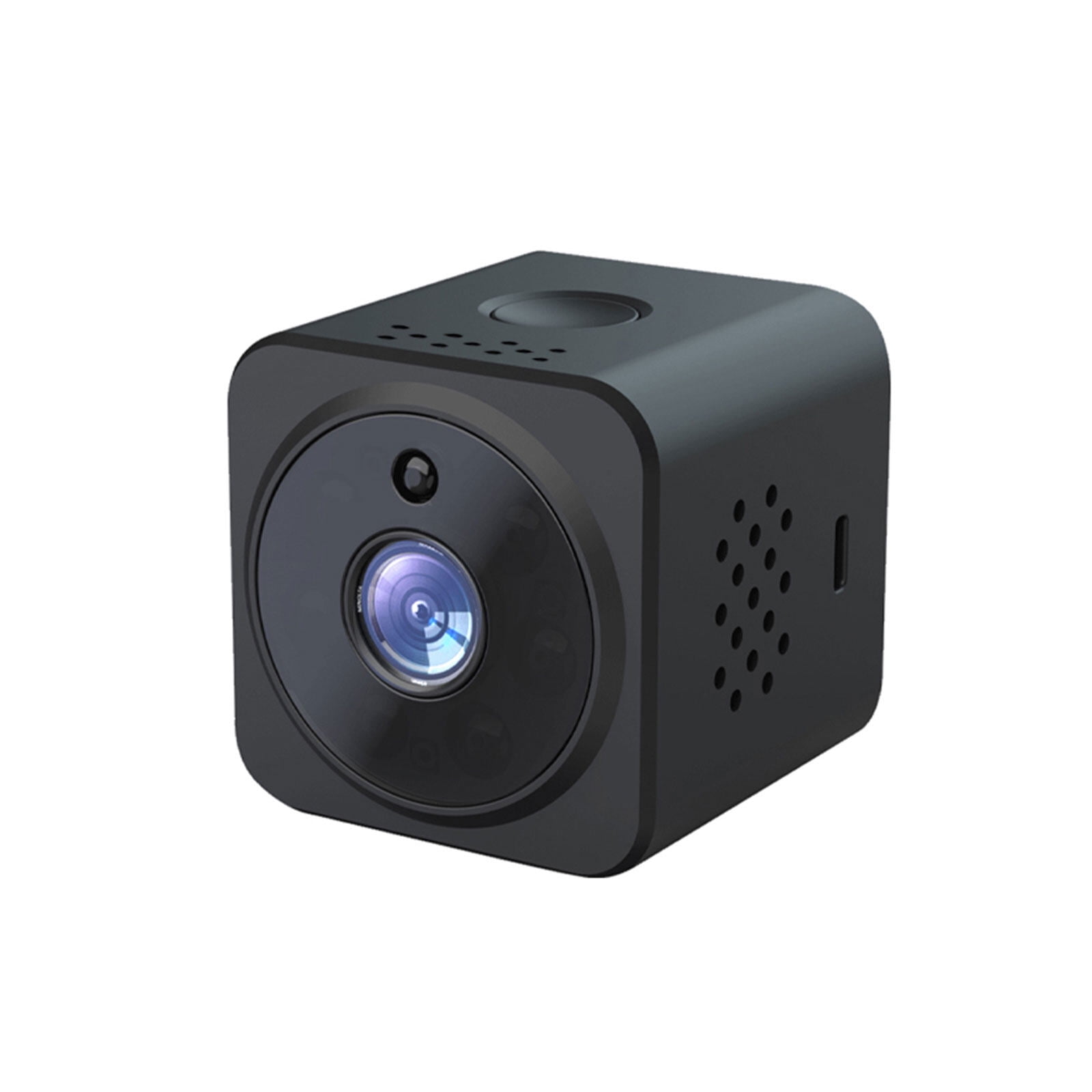 AS02 Mini WiFi Camera, 1080P HD Night Vision Camera Wireless Monitoring ...